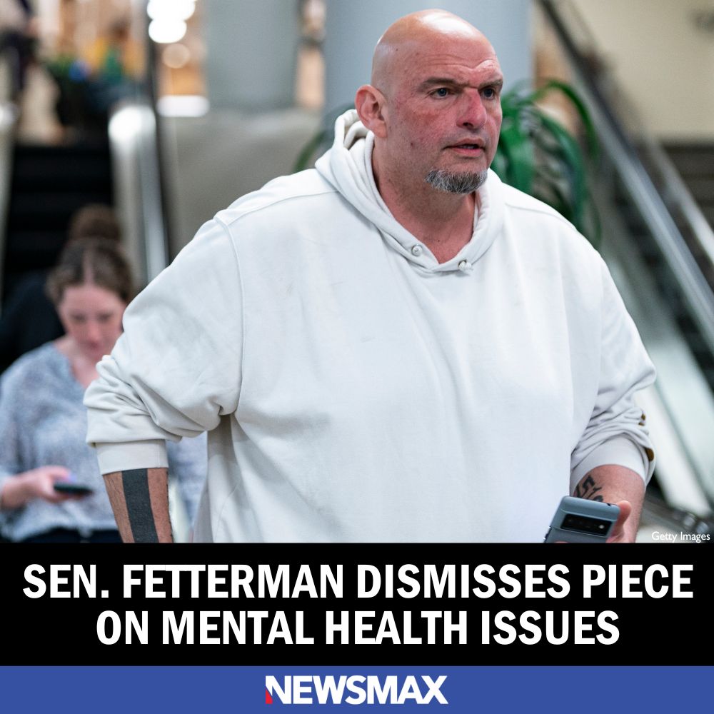 Sen. John Fetterman Rejects New York Magazine's Mental Health Claims ...