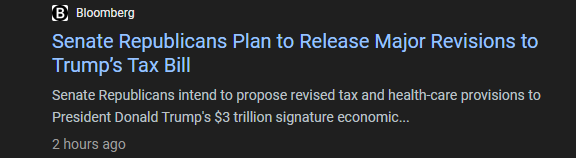 Senate GOP Eyes Major Revisions to Trump’s $3 Trillion Bill, $600 ...