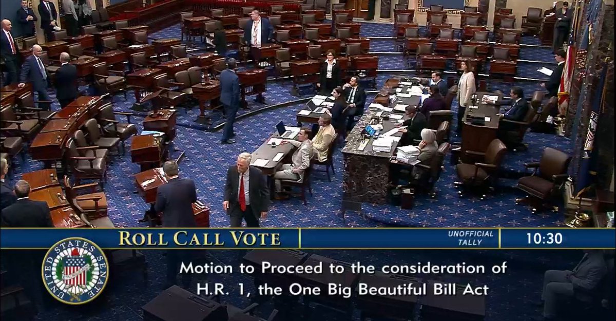 Senate Starts Procedural Vote on Trump’s ‘Big Beautiful’ Tax Bill ...