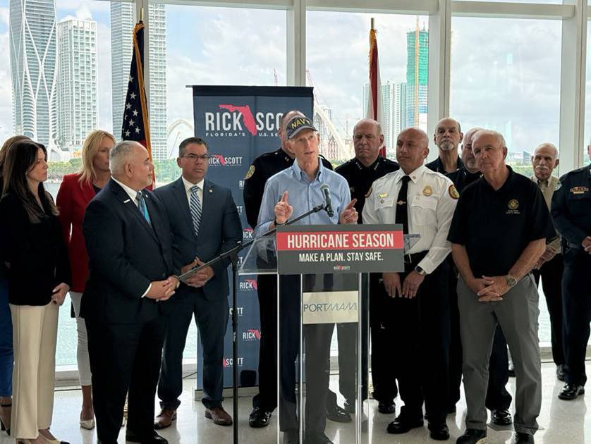 Senator Rick Scott Urges Florida to Prepare for Above-Average Hurricane ...
