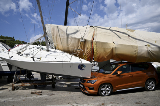 Severe Storm With Hail and Strong Winds in Split, Croatia Injures 24 ...