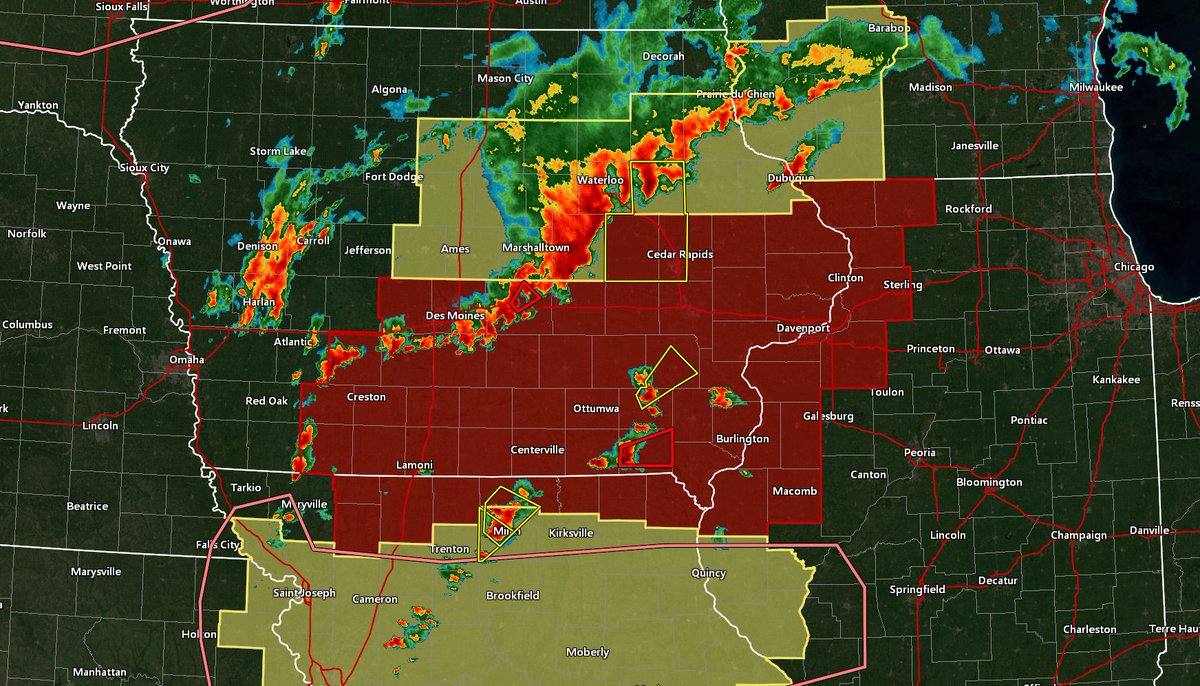 Severe Storms Bring Tornado Warnings, Heavy Rain, and Flash Flooding to Chicago Metro and Iowa ...