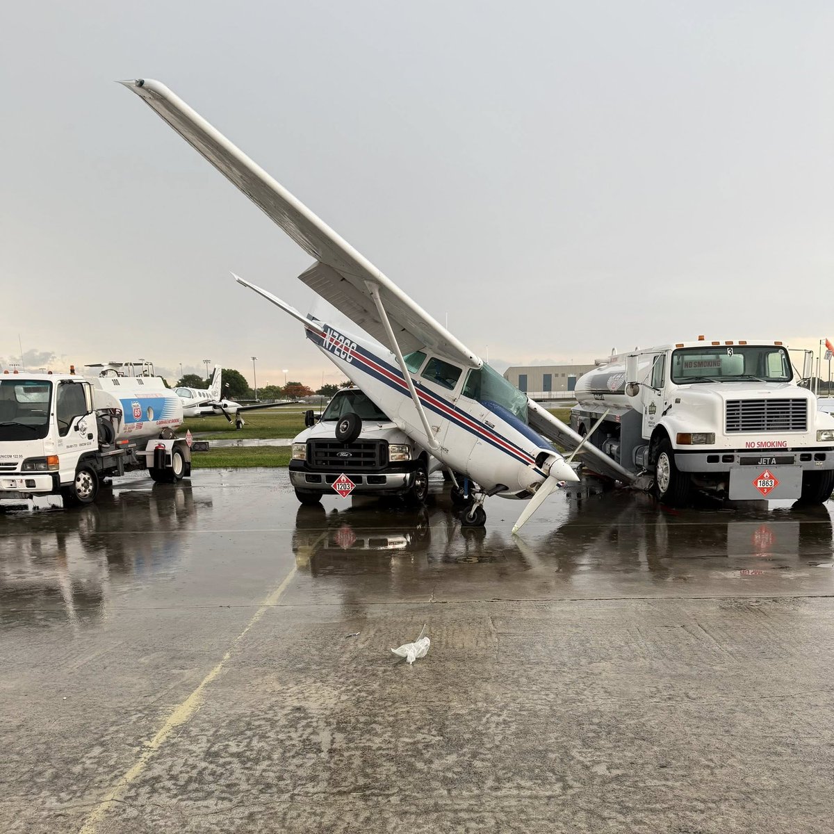 Severe Storms Hit South Florida: North Perry Airport Closed, Aircraft ...