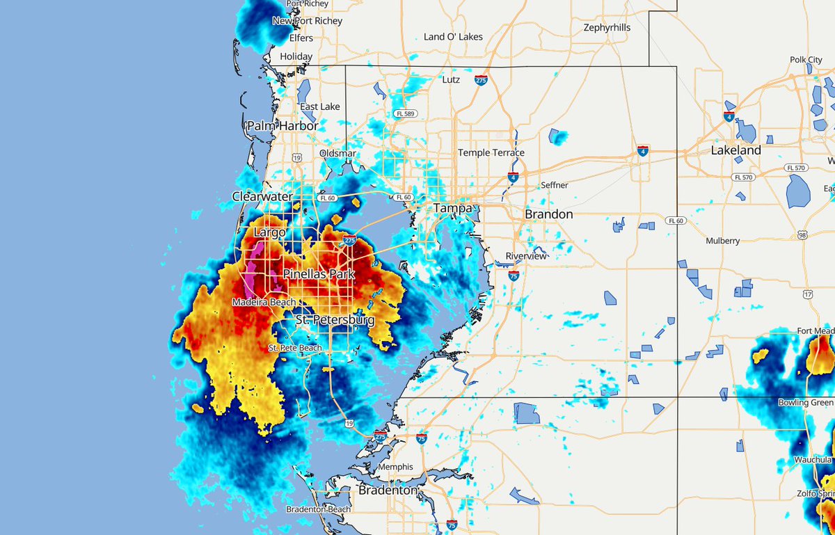Severe Thunderstorms Prompt Multiple Warnings Across South and West ...
