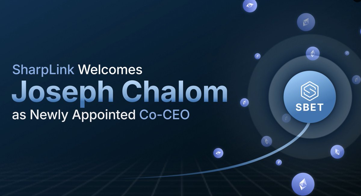 SharpLink Gaming Hires Ex-BlackRock Digital Assets Chief Chalom as Co ...