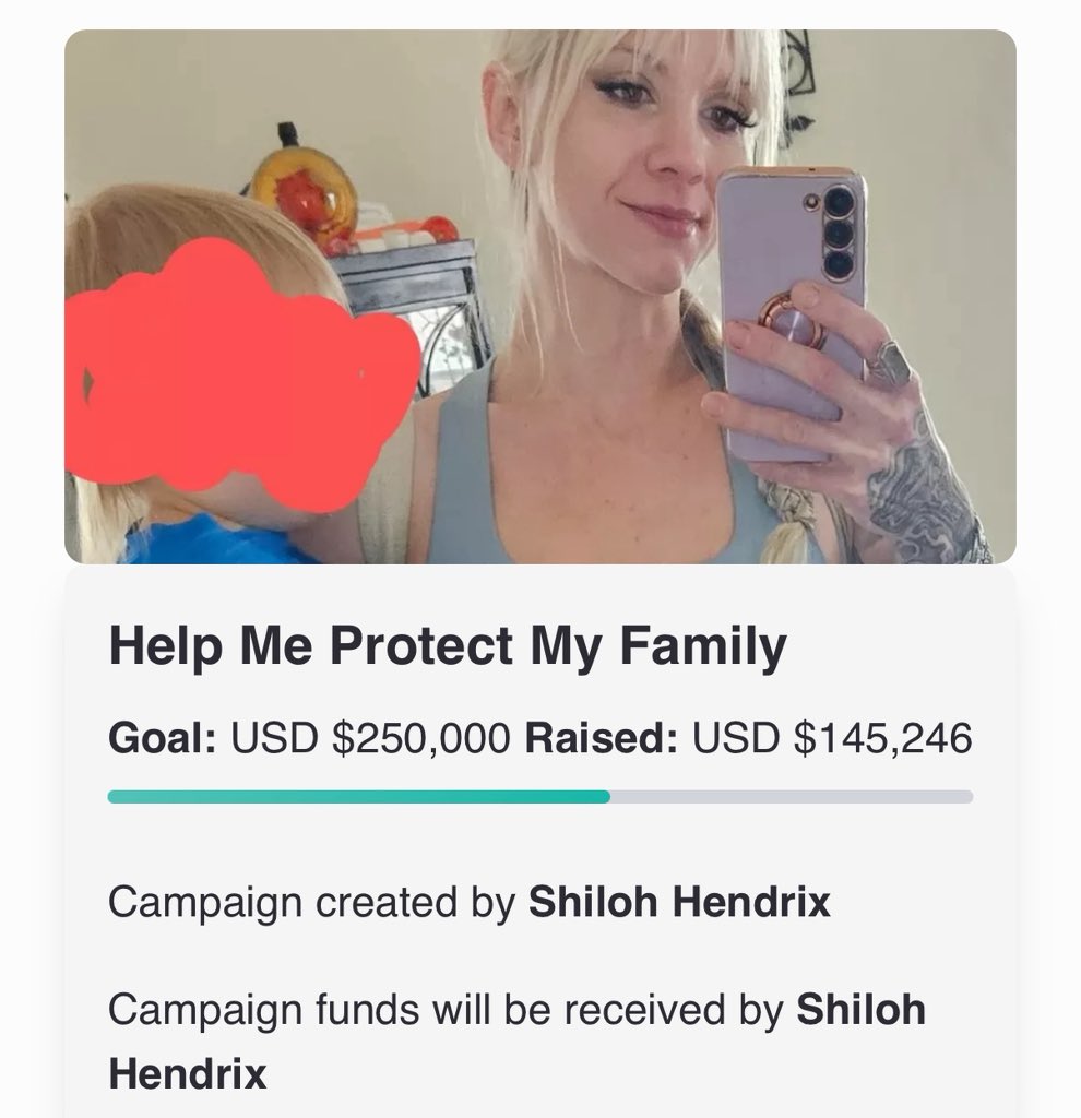 Shiloh Hendricks' 'Help Me Protect My Family' Fundraiser Surpasses ...