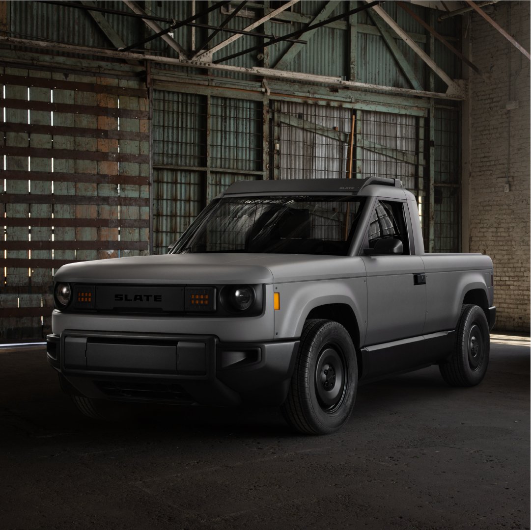 Slate Auto Develops Electric Truck Inspired by 1980s Ford Bronco II and ...