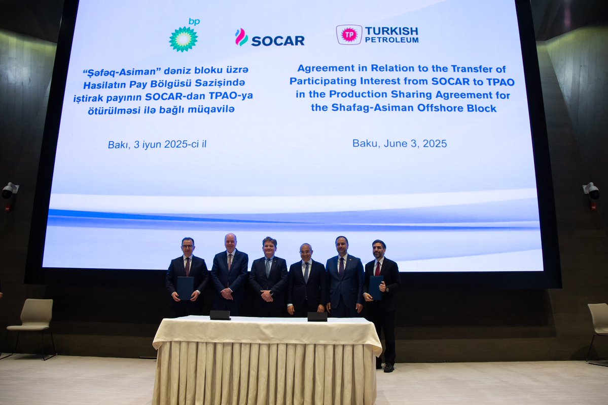 SOCAR, ExxonMobil, BP Sign Caspian Sea Deals; TPAO Takes 30% Stake in ...