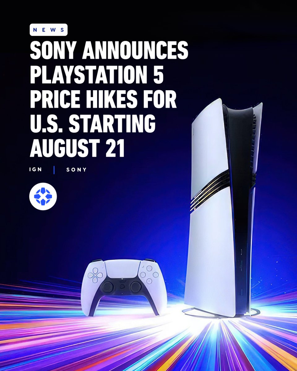 Sony Hikes US PlayStation 5 Prices $50 Amid Tariff Pressures | DeepNewz ...