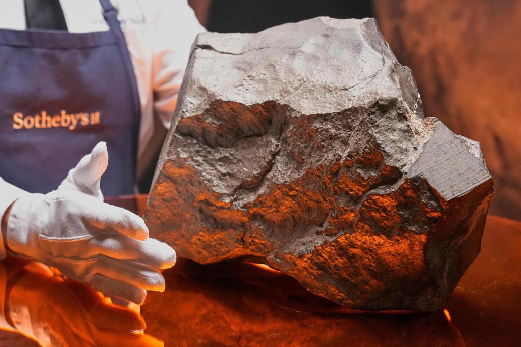 Sotheby’s Puts Record-Sized Martian Meteorite on the Block for Up to $4 Million | DeepNewz Space