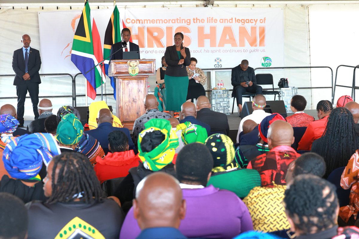 South Africa Commemorates 32nd Anniversary of Chris Hani's ...