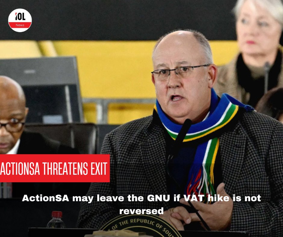 South Africa Passes 2025 Budget with VAT Hike, DA Challenges in Court Amid GNU Tensions ...