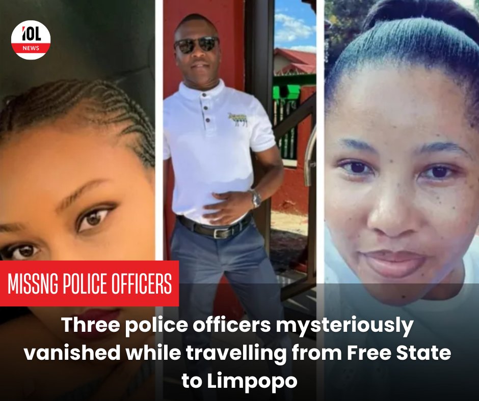 South African Police Seek Help Finding Three Missing Constables Last Seen Near Grasmere Toll ...