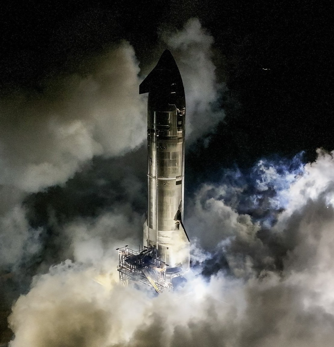 SpaceX Completes Single-Engine Static Fire at Massey's for Starship 35 ...