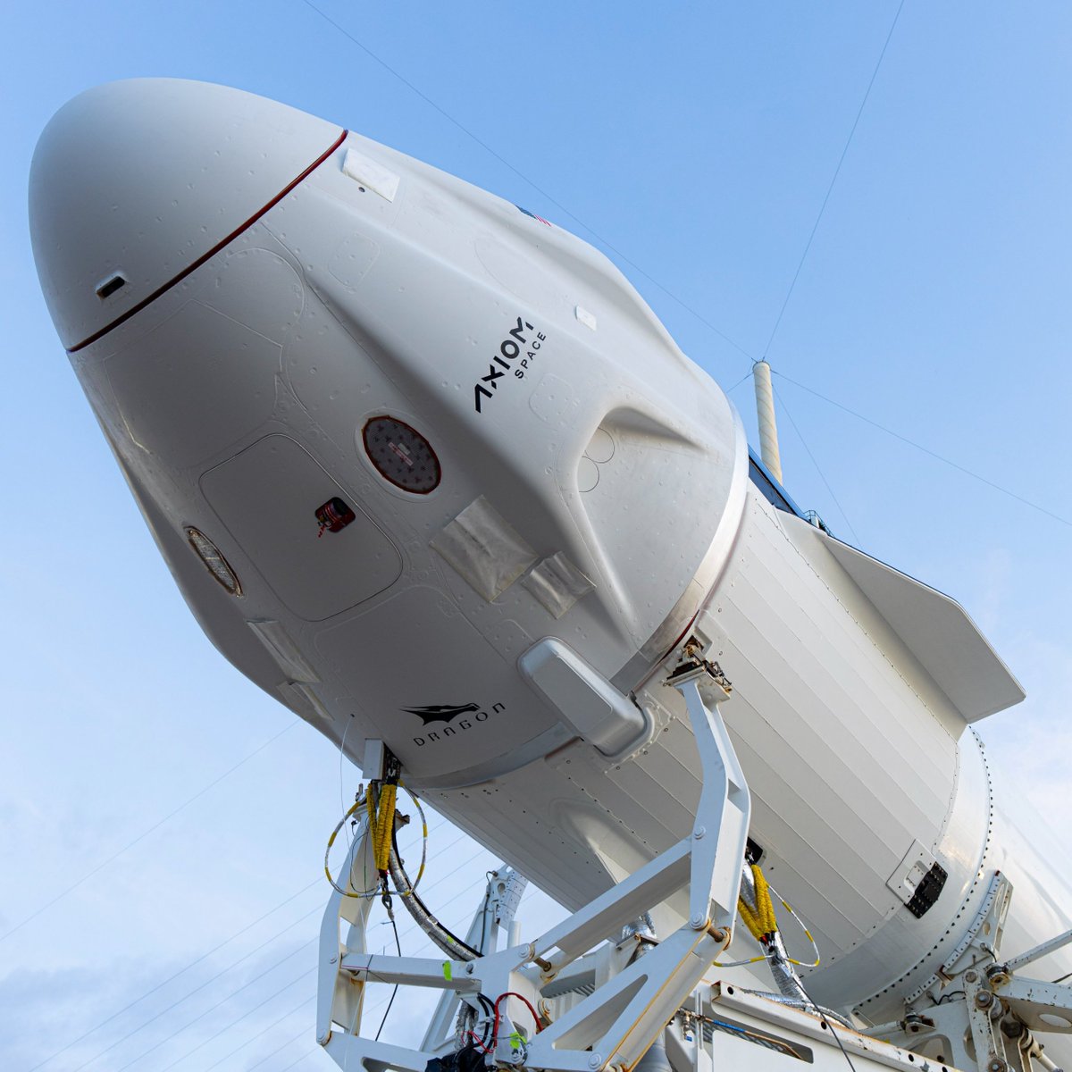 SpaceX’s Falcon 9 and Final Crew Dragon Arrive at Kennedy Space Center for June 10 Ax-4 ISS ...