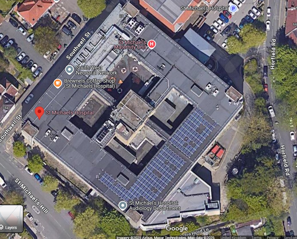 St Michael's Hospital in Bristol Evacuated Due to Solar Panel Fire, No ...