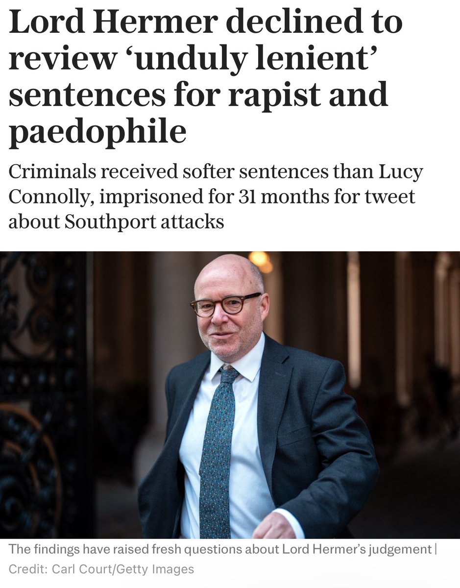 Starmer’s Attorney General Hermer Criticized for Lenient Sentences for ...