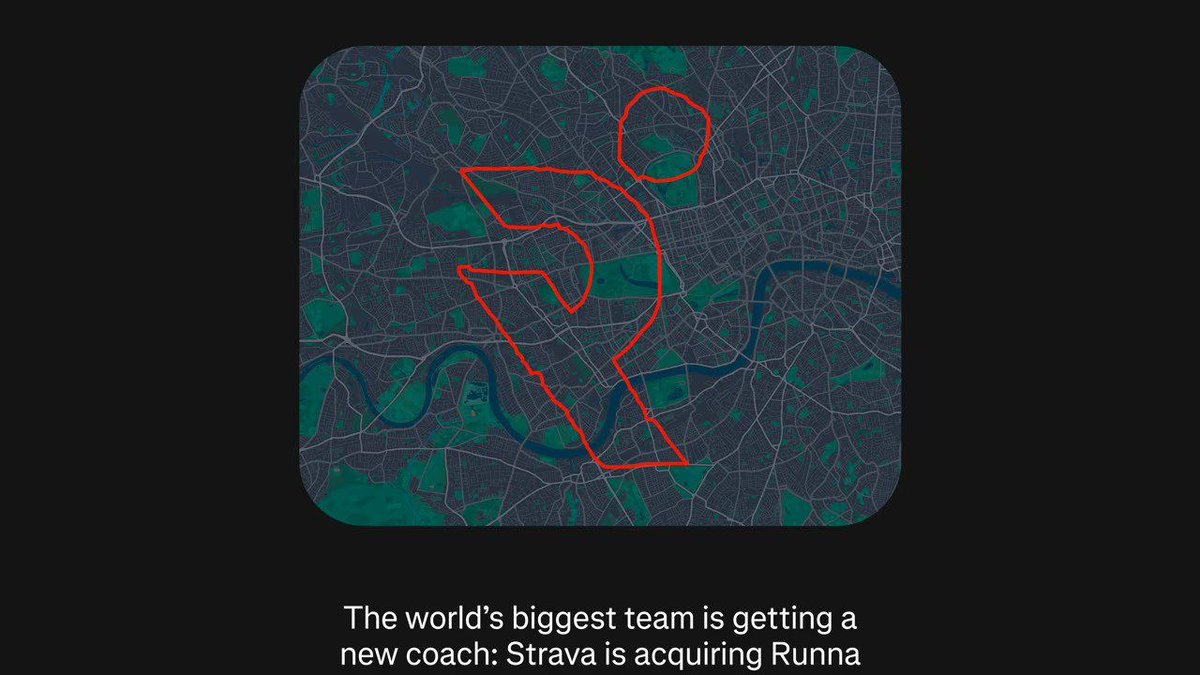 Strava Acquires UK Running App Runna in Multimillion-Pound Deal; Komoot ...