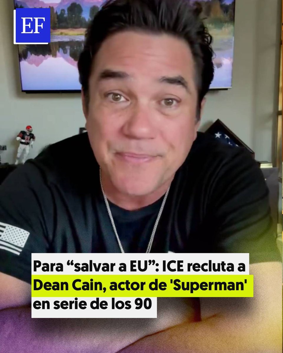 Superman Actor Dean Cain Joins ICE as Agency Launches $75 Billion ...