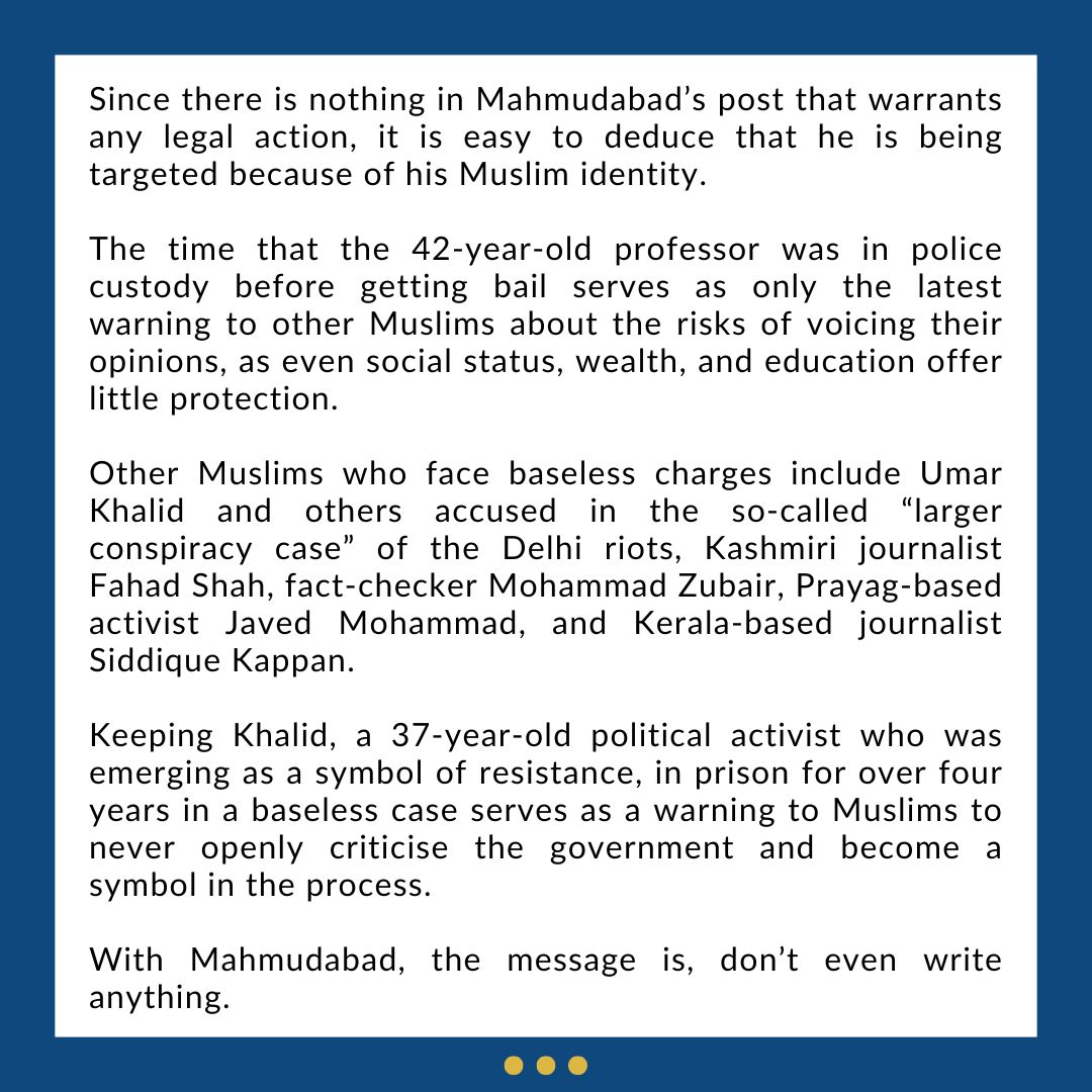 Supreme Court Grants Interim Relief to Professor Ali Khan Mahmudabad ...