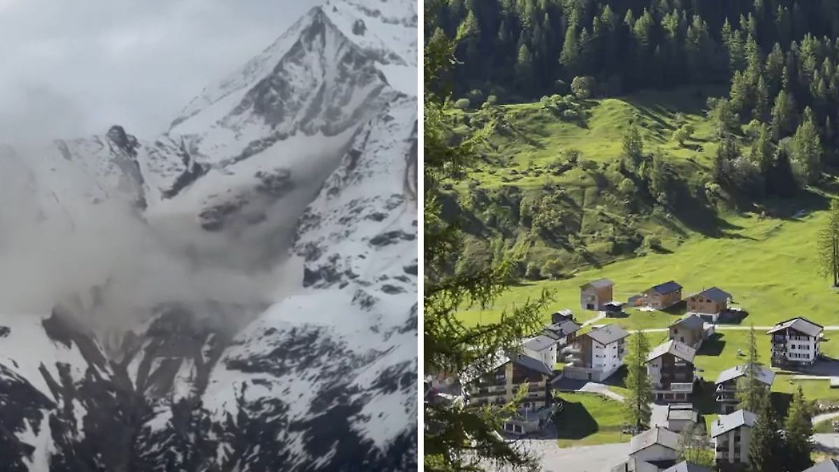 Swiss Evacuate 300 Residents and 52 Cows From Blatten Village in Valais ...