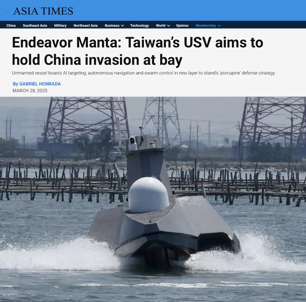 Taiwan Conducts Anti-Drone Exercise Featuring Indigenous Endeavor Manta ...