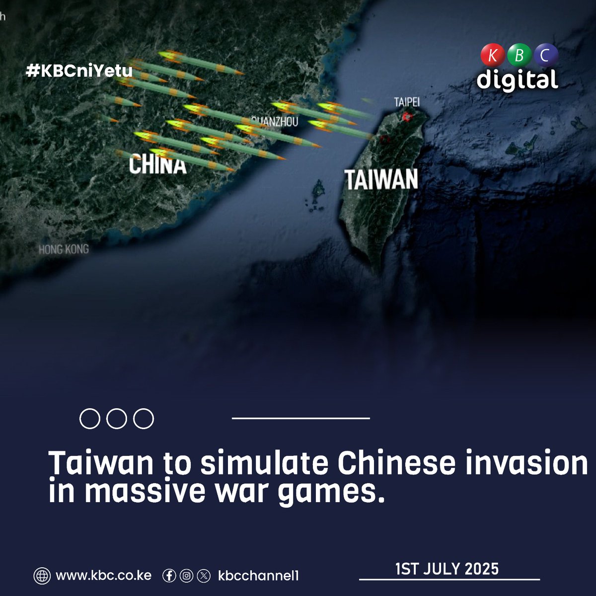 Taiwan Launches 10-Day Han Kuang War Games Simulating Chinese Invasion ...