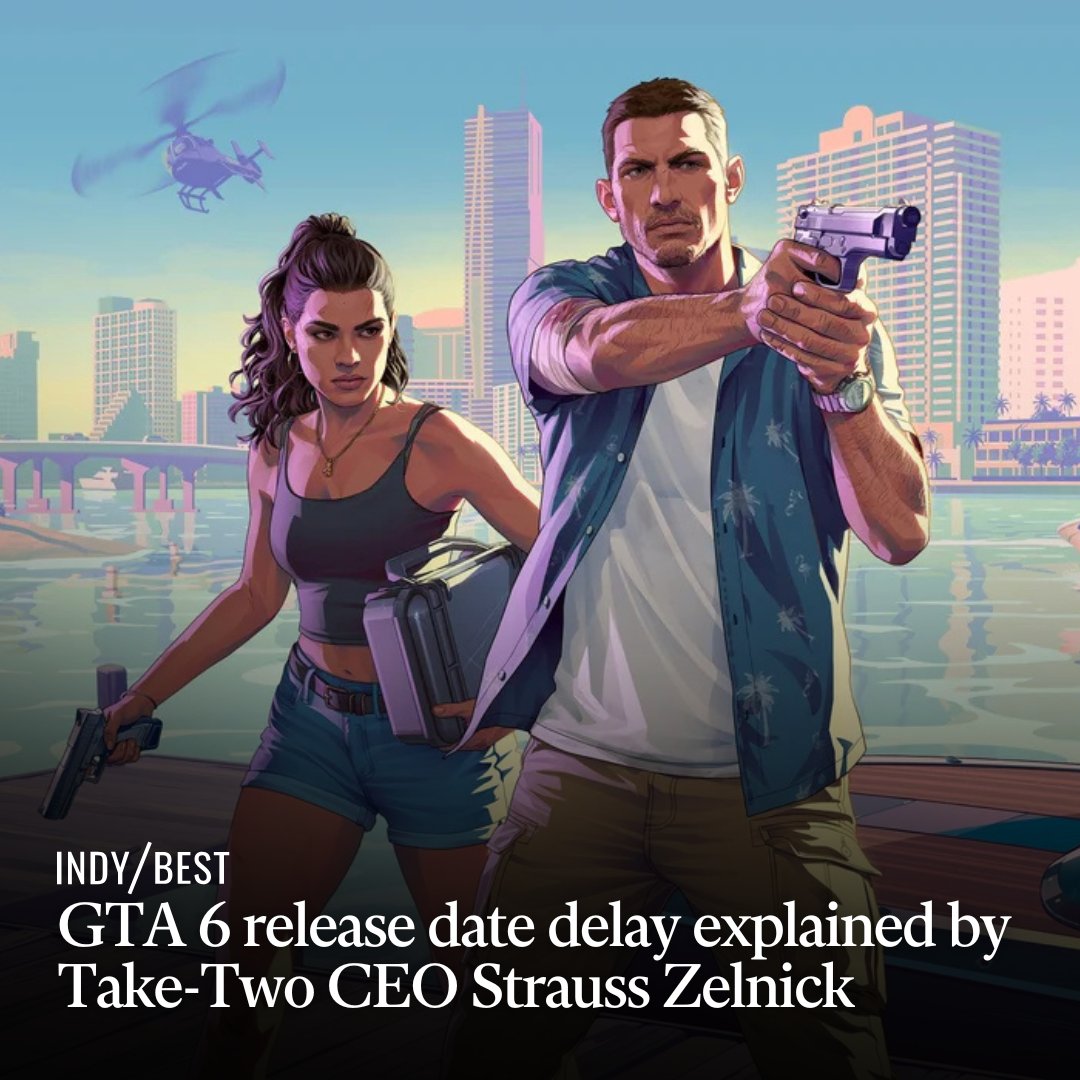 Take-Two CEO Confirms GTA 6 Delay Under Six Months, Launch May 26, 2026, Most Expensive Game ...