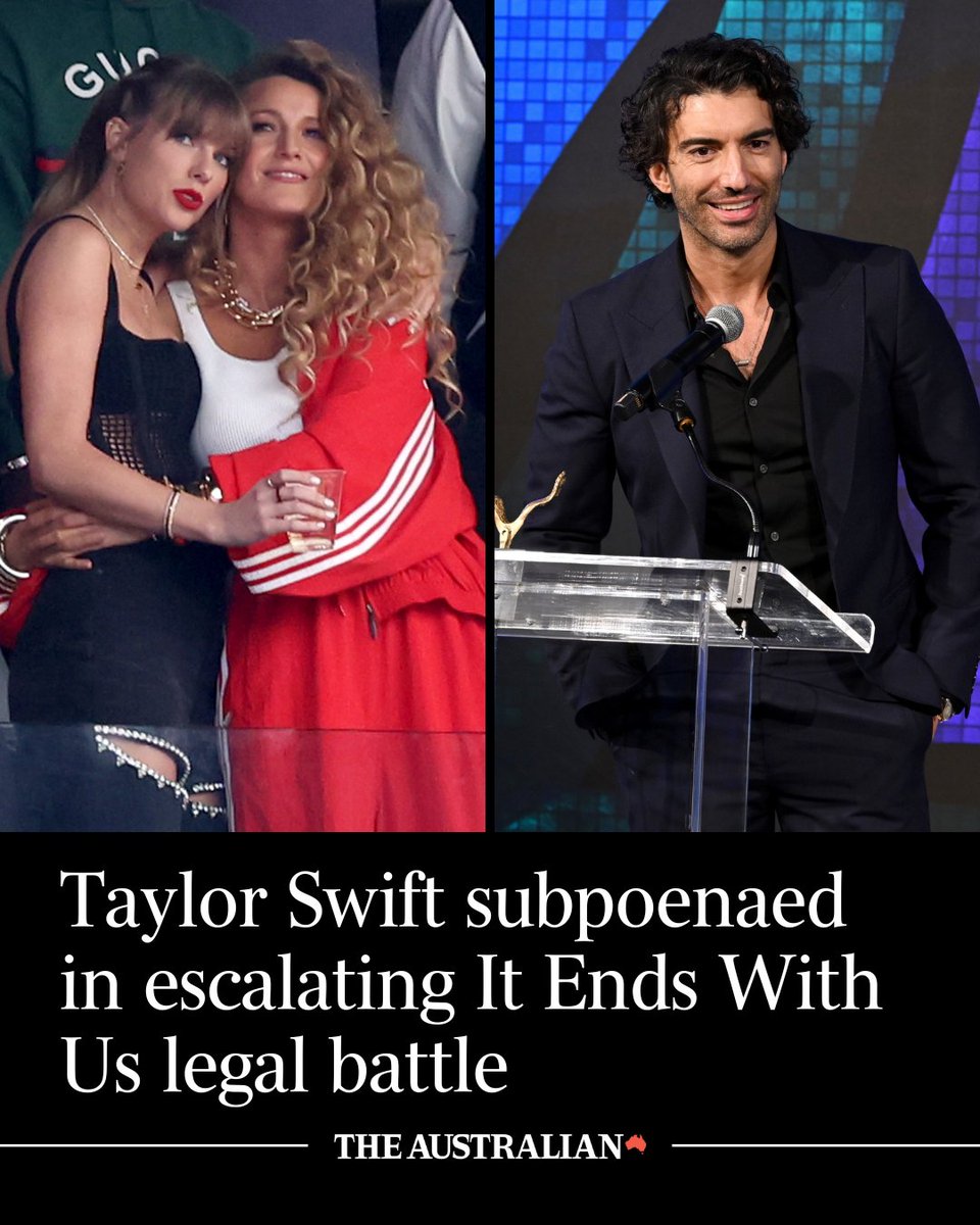 Taylor Swift Subpoenaed in US$400M Lawsuit Over 'It Ends With Us' Amid ...