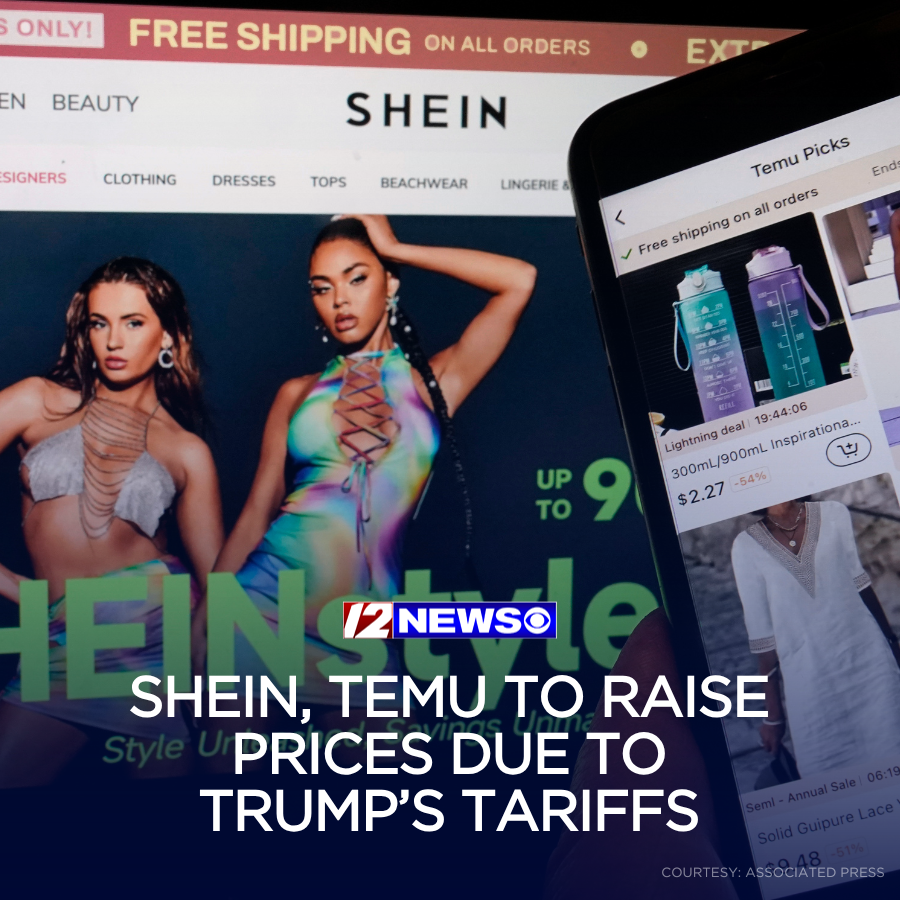 Temu and Shein to Raise U.S. Prices on April 25 Due to 145% Trump Tariff and End of De Minimis ...