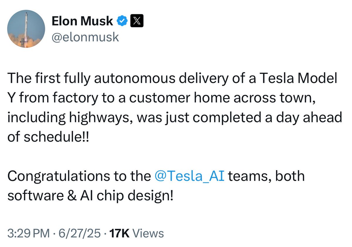 Tesla Completes First Driverless Delivery of a Model Y in Texas ...