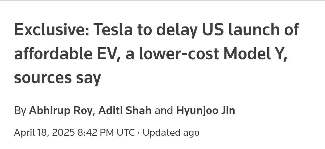 Tesla Delays U.S. Production of Lower-Cost Model Y E41, Targets 250,000 ...
