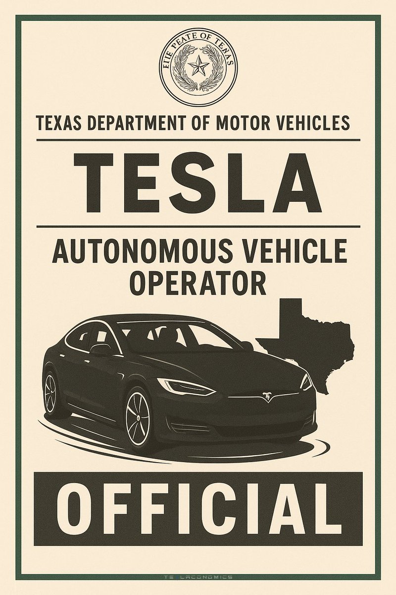 Tesla Listed as Autonomous Vehicle Operator in Austin, Model Y Robotaxi ...