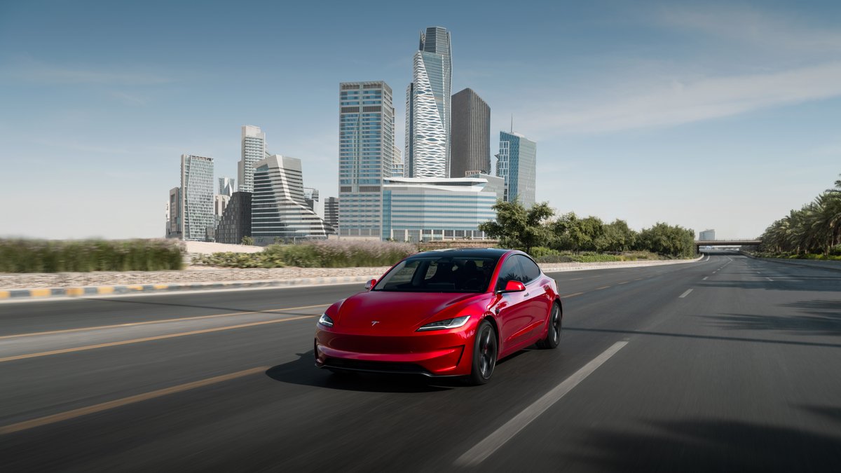 Tesla Opens First Showroom in Riyadh, Saudi Arabia on April 10, 2025 ...