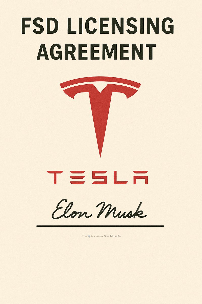 Tesla to Sign Full Self-Driving Licensing Deal by End of 2025 Amid ...