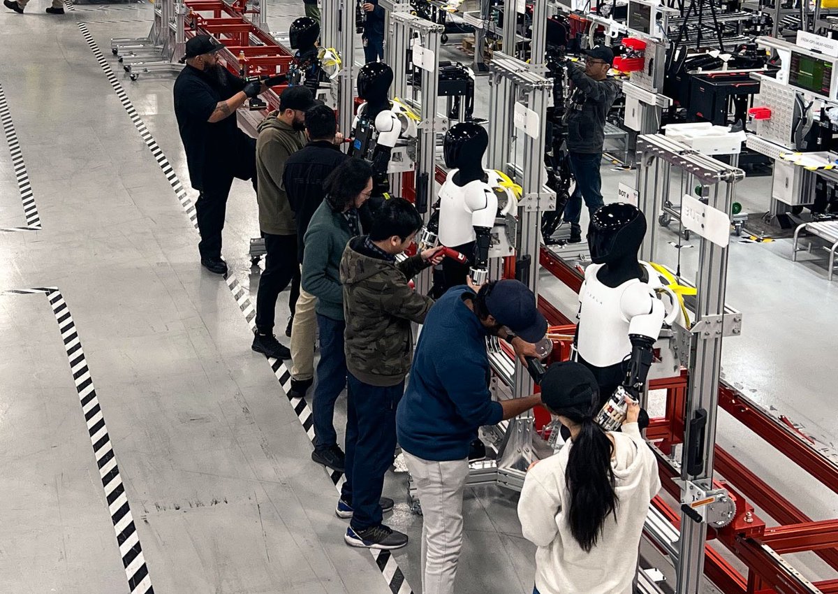 Tesla to Start Optimus Robot Production at Fremont in 2025, Targets ...