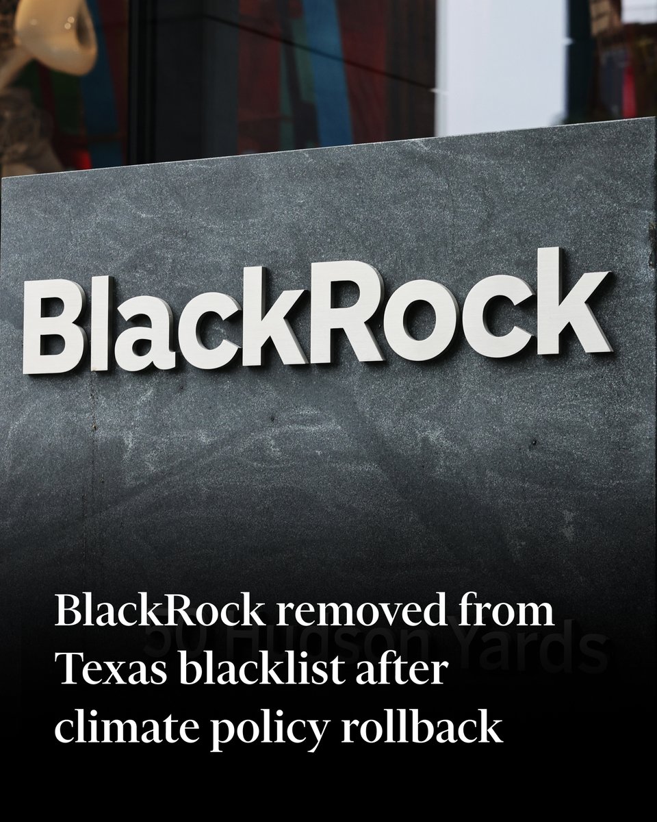 Texas Drops BlackRock From Fossil-Fuel Boycott List After Three-Year ...