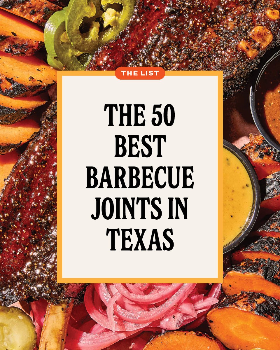 Texas Monthly 2025 Top 50 Barbecue Joints List Features Dallas-Fort Worth 20% Share and Austin ...