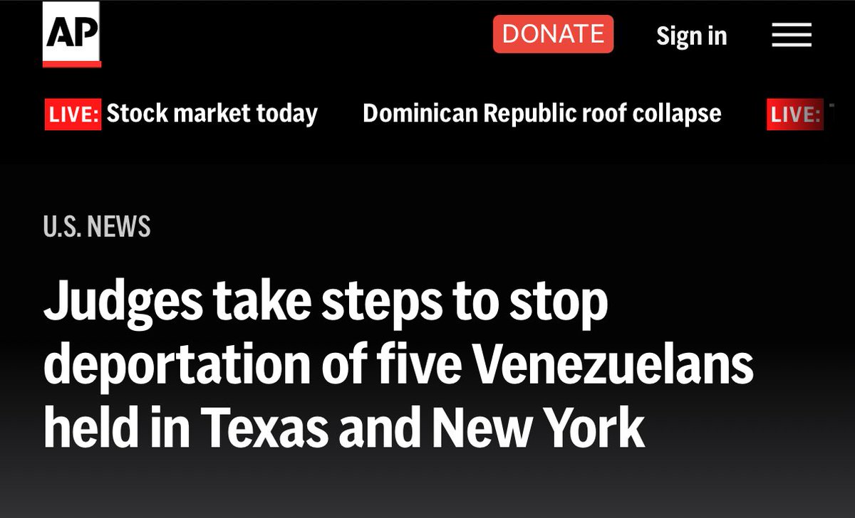 Texas and New York Judges Block Deportation of Three Venezuelans Under Alien Enemies Act ...