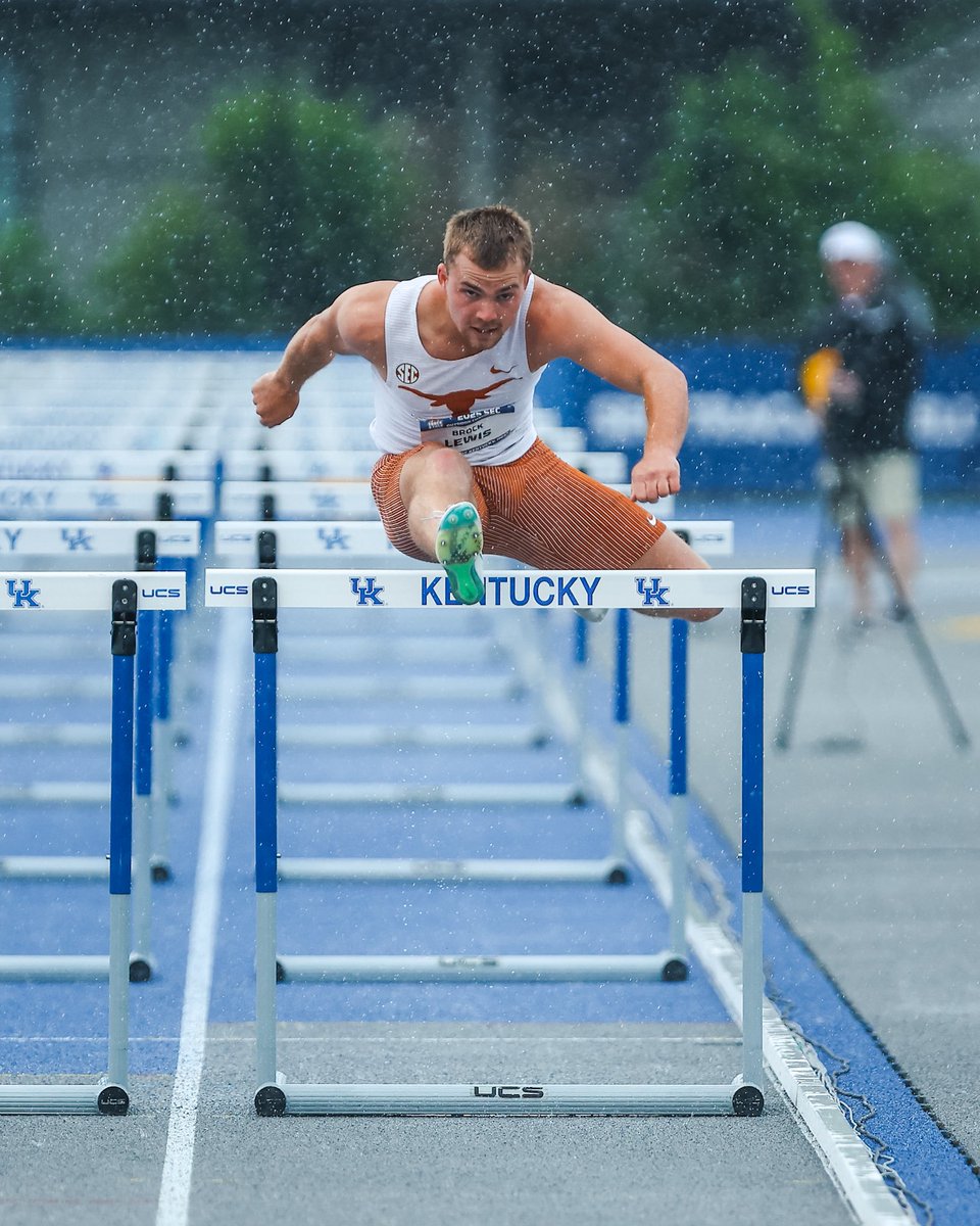 Texas Wins 110m Hurdles, 400m Hurdles Titles; Brock Lewis Scores Decathlon PB at 2025 SEC ...