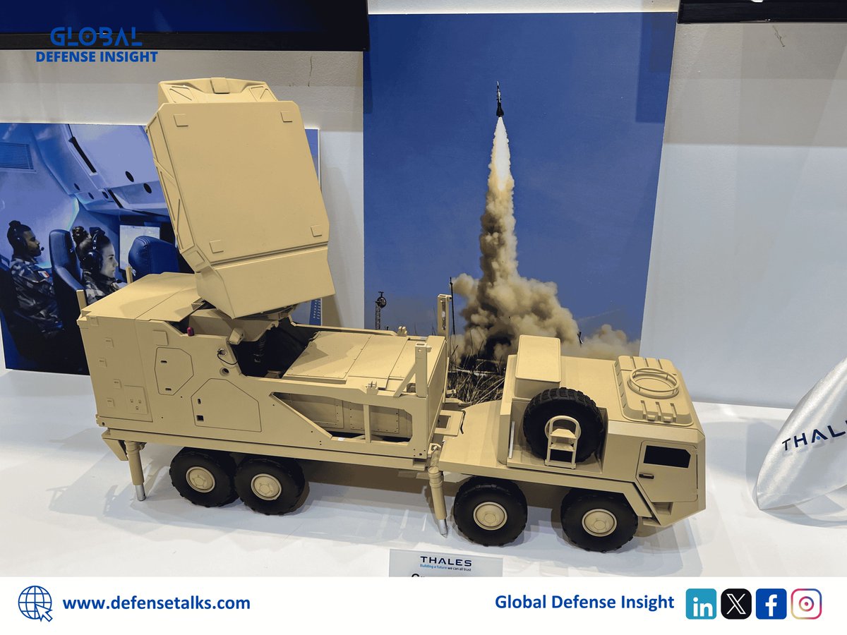 Thales Unveils Ground Fire 300 Radar Tracking 1,000 Targets With 400 km ...