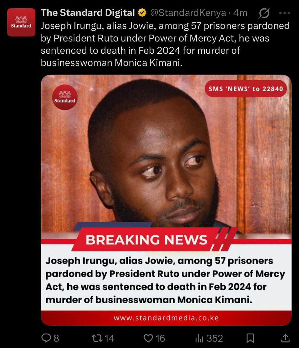 The Standard Group Faces Backlash Over False 2024 Pardon Reports of ...