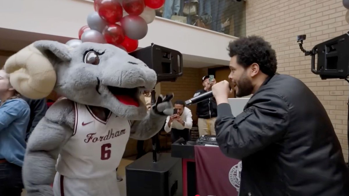 The Weeknd and Jimmy Fallon Surprise Fordham University Class of 2025 ...