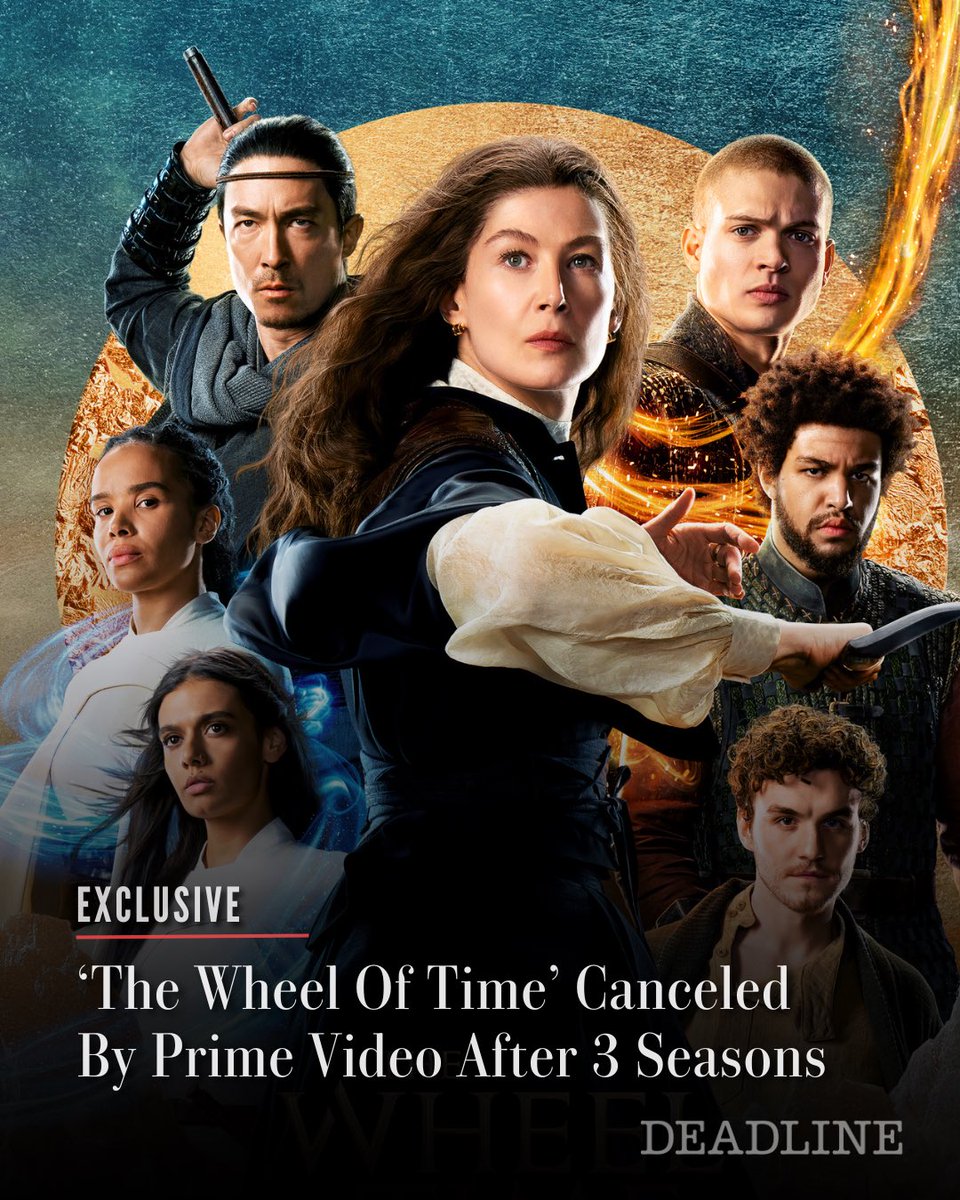 'The Wheel of Time' Canceled by Amazon After Three Seasons, Season 3 Rated 97% on Rotten ...