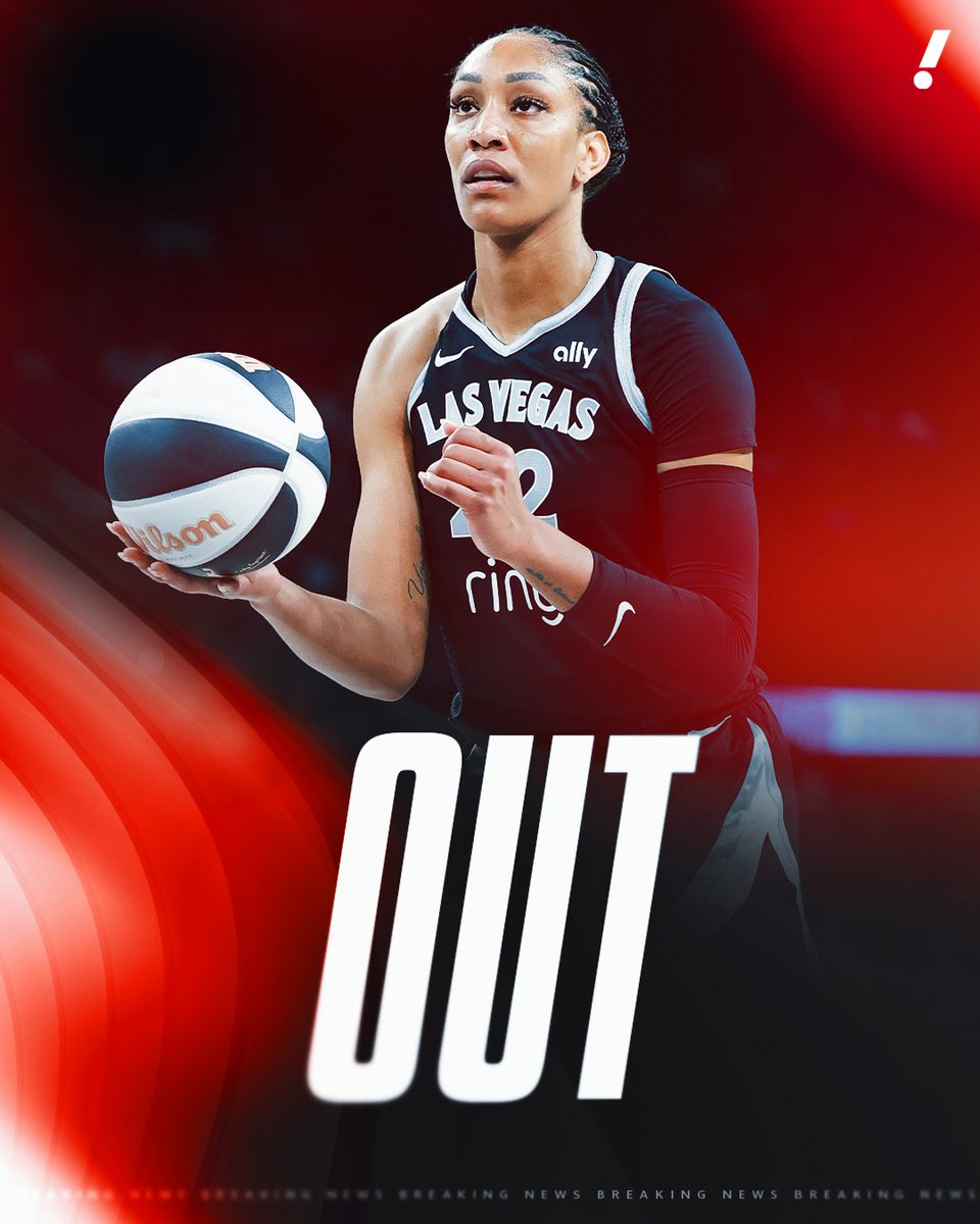 Three-Time WNBA MVP A'ja Wilson Out for Las Vegas Aces After June ...