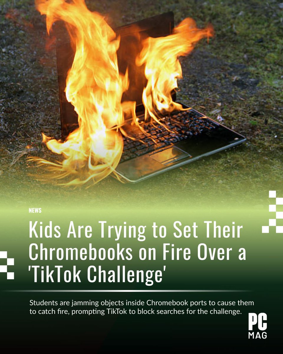 TikTok 'Chromebook Challenge' Sparks Fires in US Schools Including New ...