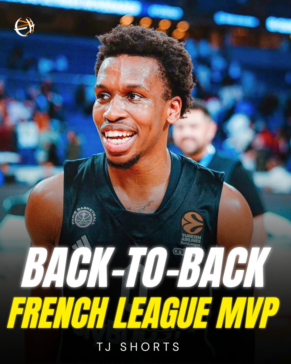 TJ Shorts of Paris Basketball Wins Back-to-Back MVP Titles for 2023/24 and 2024/25 Seasons in ...