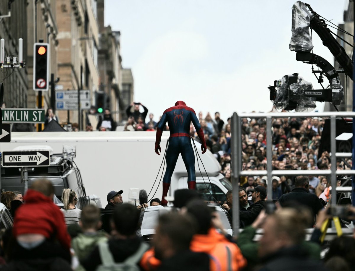 Tom Holland Begins Filming Spider-Man: Brand New Day in London and Glasgow; Zendaya, New Suit ...