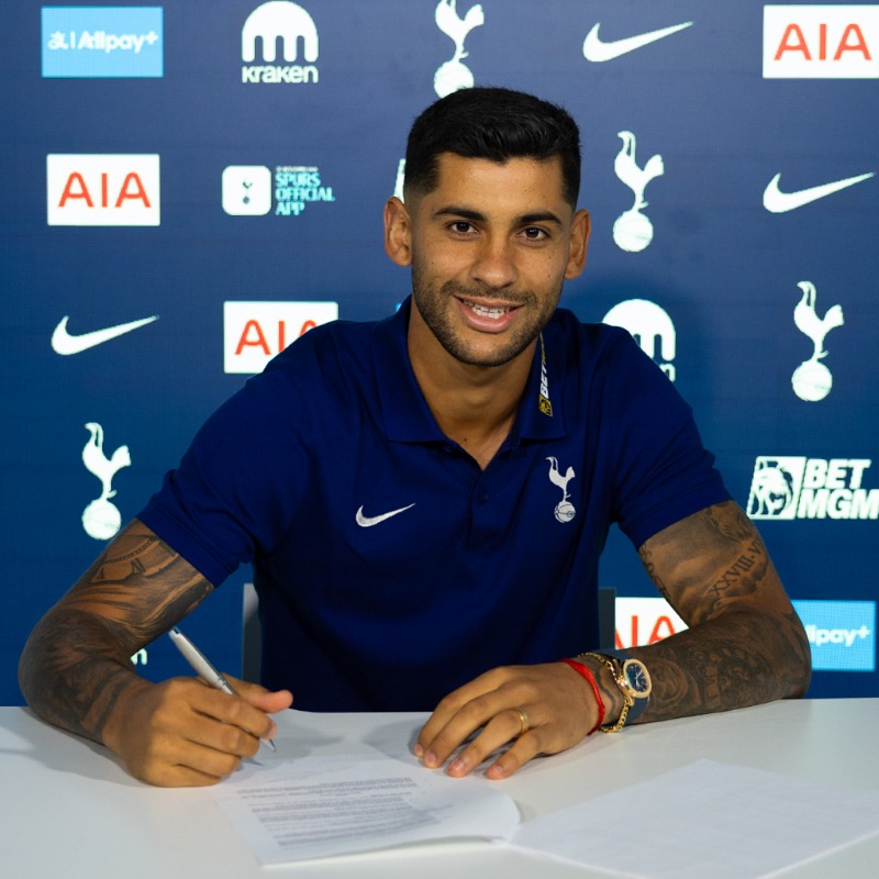 Tottenham Captain Cristian Romero Signs Contract Until 2029, Djed ...