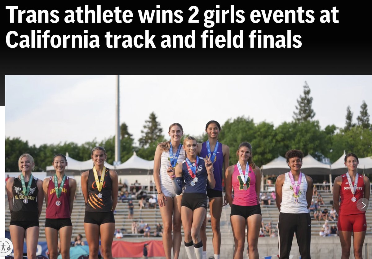 Trans Athlete Wins Two California Titles Under New Extra-Medal Rule ...